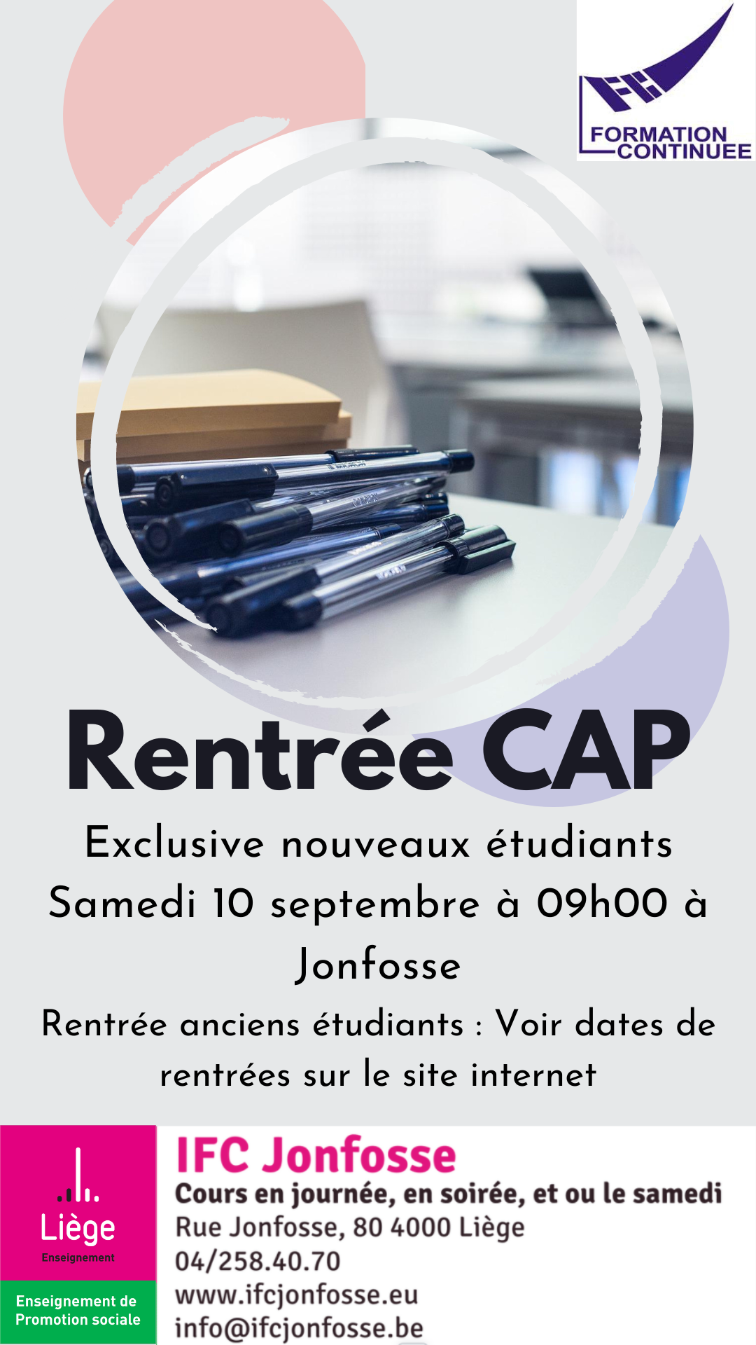 Institut de Formation Continuée Jonfosse