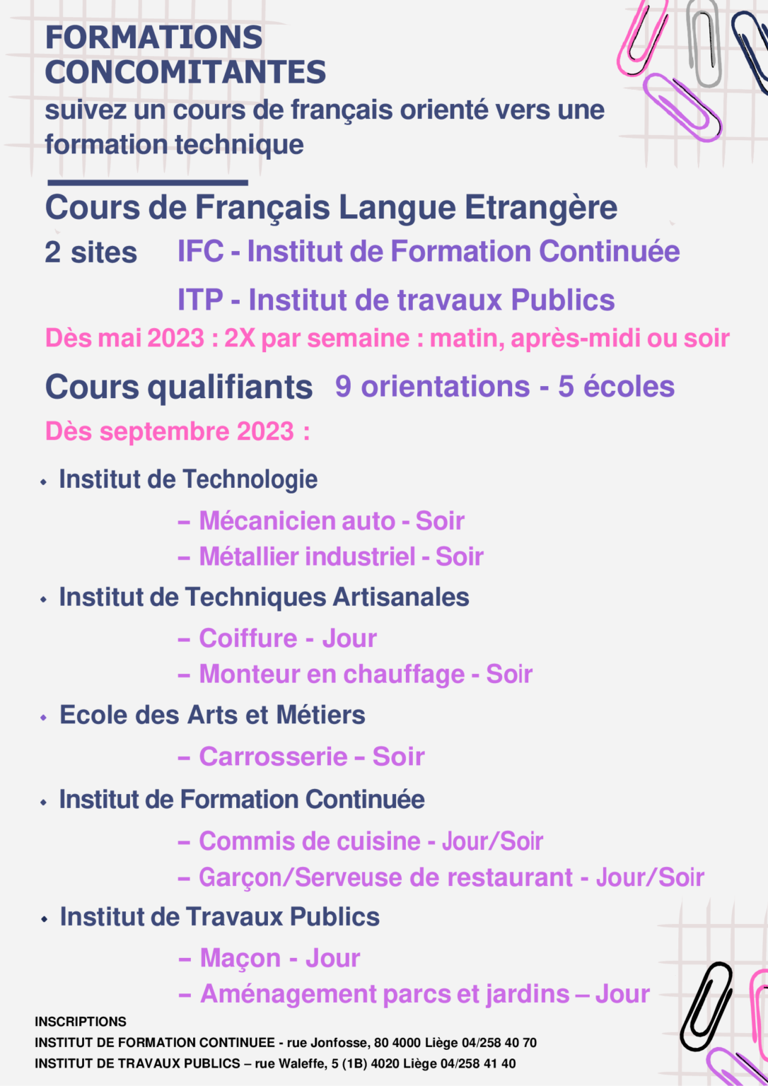 Institut de Formation Continuée Jonfosse